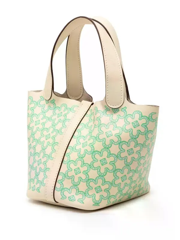 Hermès 2022 Micro Swift Lucky Daisy Picotin Lock 14 Handbag