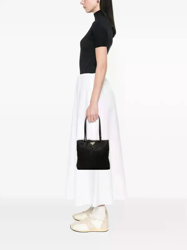 Prada Tessuto Tote Bag - Black