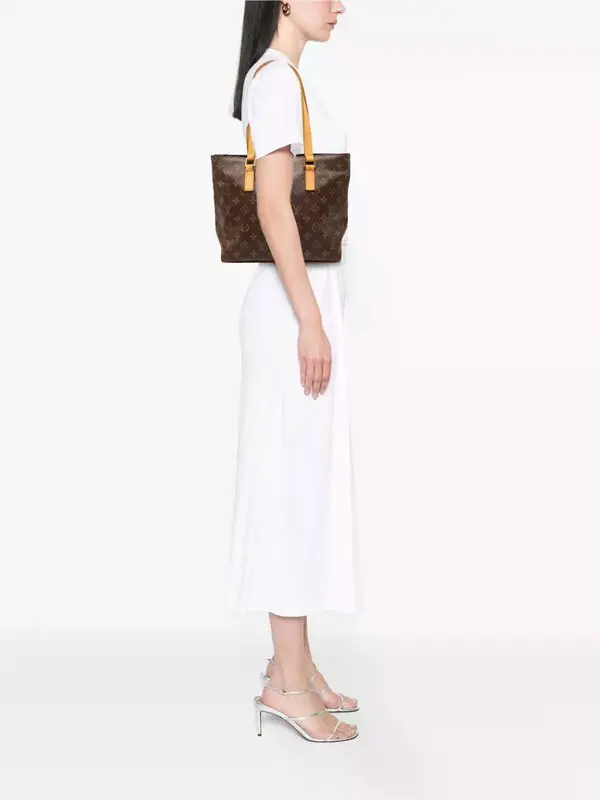 LOUIS VUITTON Monogram Canvas Cabas Piano Tote Bag