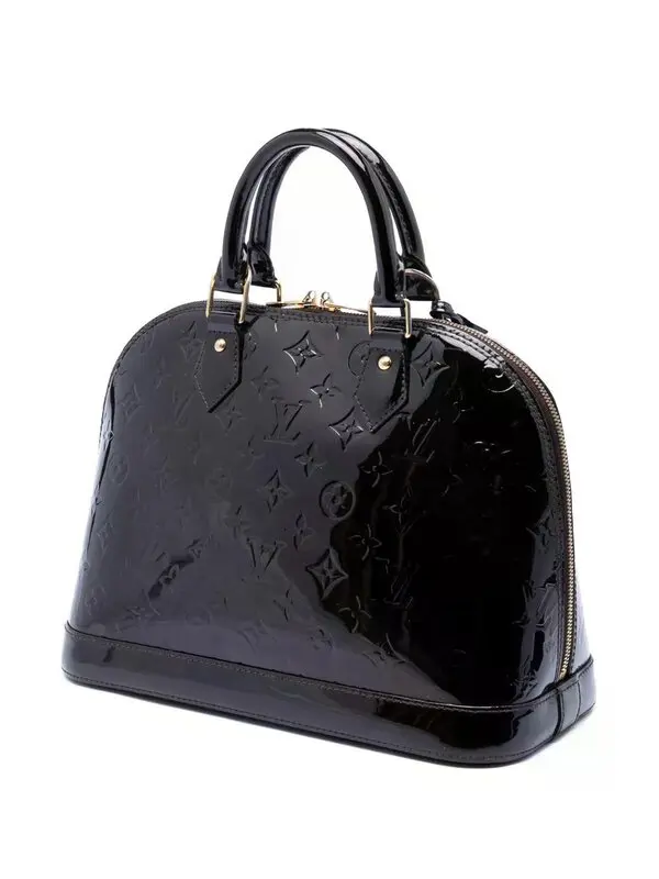 LOUIS VUITTON Monogram Vernis Alma Pm Handbag