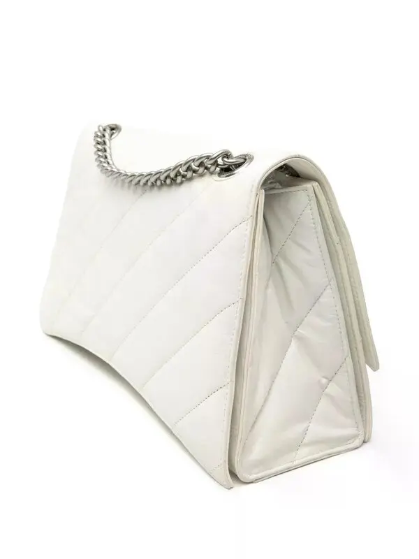 Balenciaga Medium Crushed Calfskin Chain Shoulder Bag