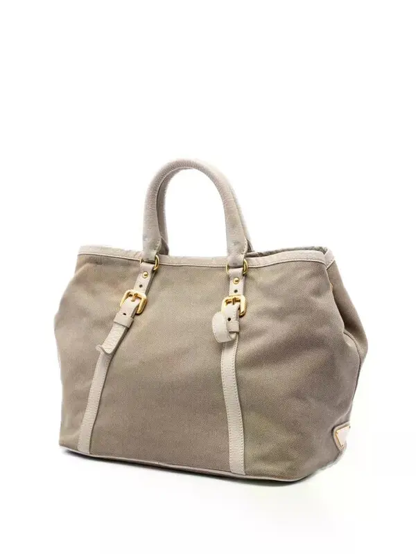 Prada Canapa Logo Satchel
