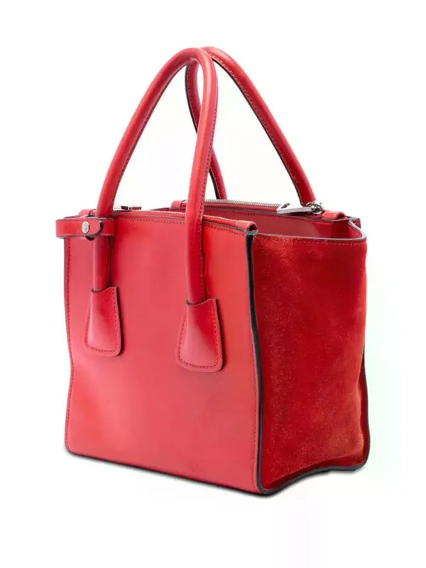 Prada Glace Calf Twin Pocket Satchel