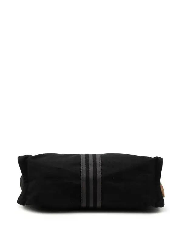 Hermès Canvas Fourre Tout Clutch Bag