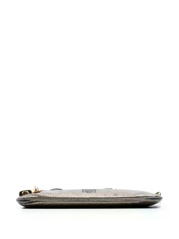 Loewe Metallic Leather Anagram Crossbody Bag