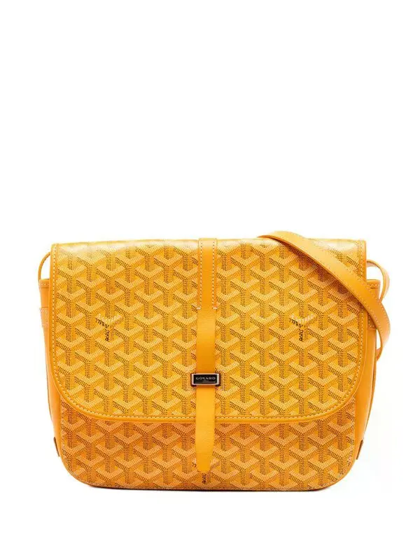 Goyard Belvedere Ii Mm Bag - Yellow