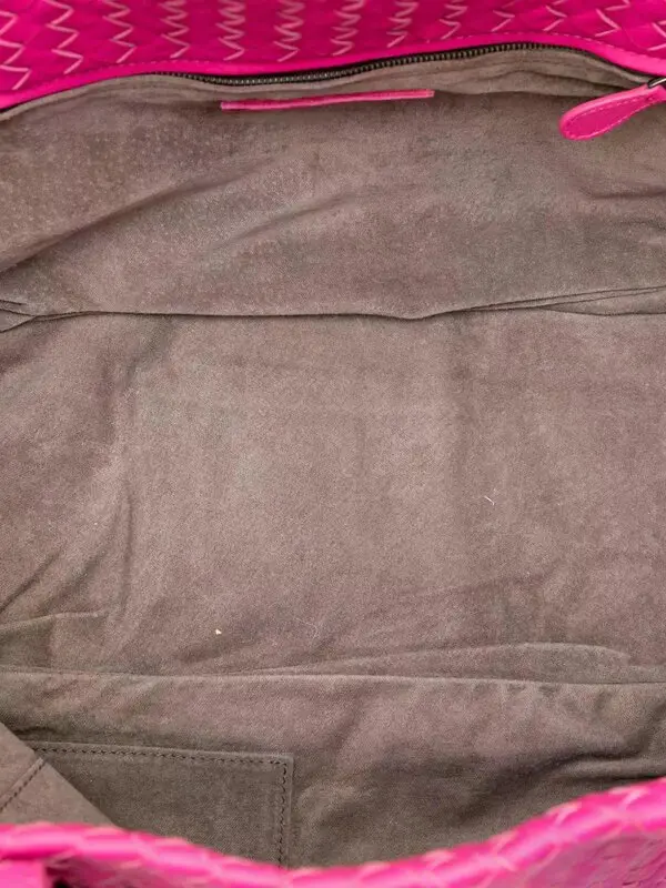 Bottega Veneta Medium Nappa Intrecciato Cesta Tote Bag - Pink