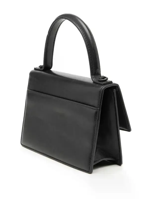 Balenciaga Leather Sharp Top Handle Bag Xs Satchel