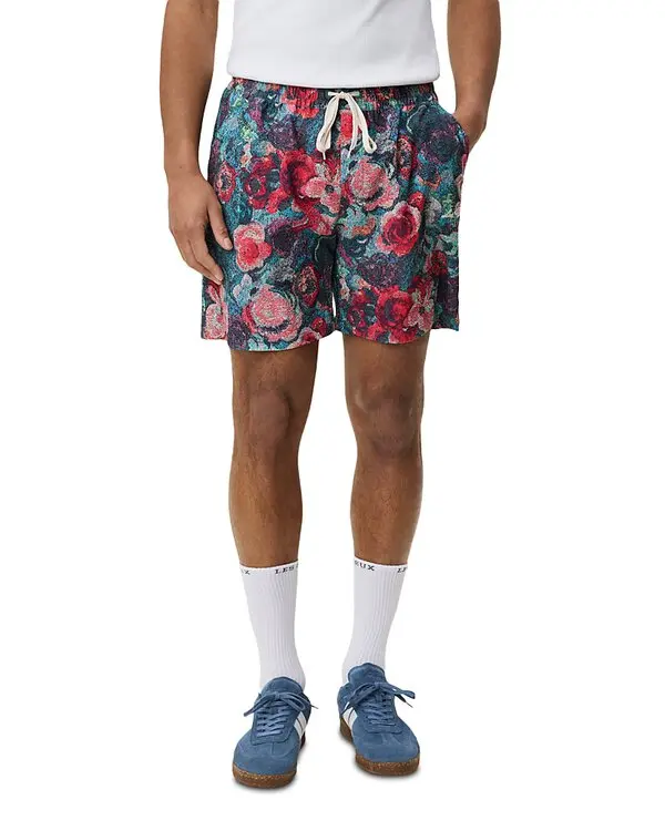 LES DEUX Bouquet Allover Print Swim Shorts - Multicolor