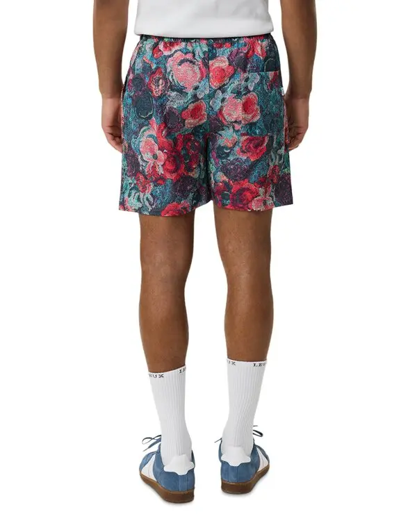 LES DEUX Bouquet Allover Print Swim Shorts