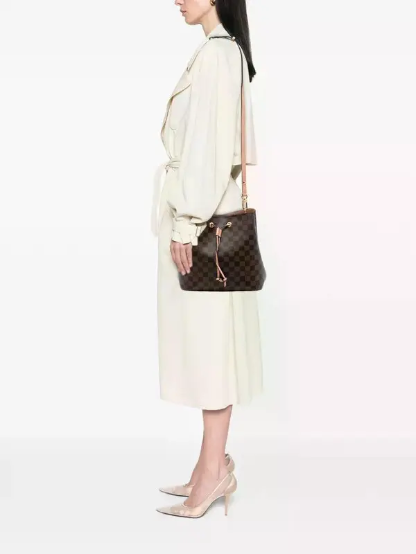 LOUIS VUITTON Damier Ebene Neonoe Mm Bucket Bag - Brown