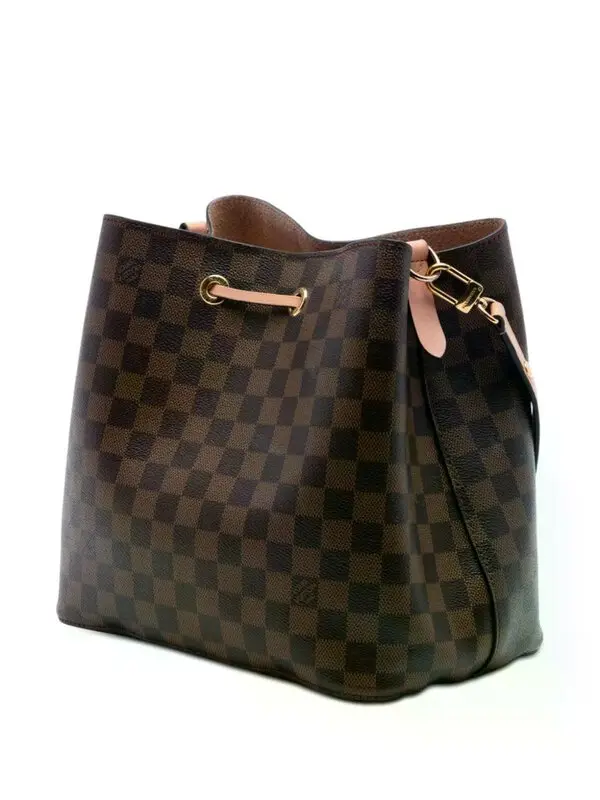 LOUIS VUITTON Damier Ebene Neonoe Mm Bucket Bag - Brown