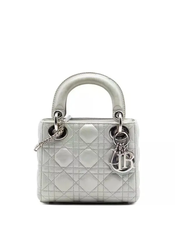 Dior Lady Satchel - Silver