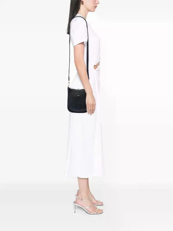 Hermès 2020 Clemence Evelyne 16 Amazone Crossbody Bag - Black