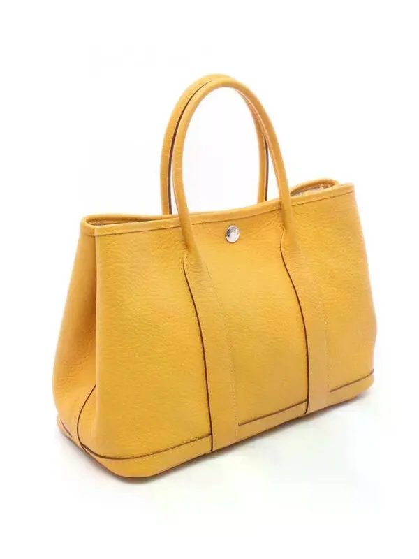 Hermès 2018 Country Garden Party 30 Tote Bag - Yellow
