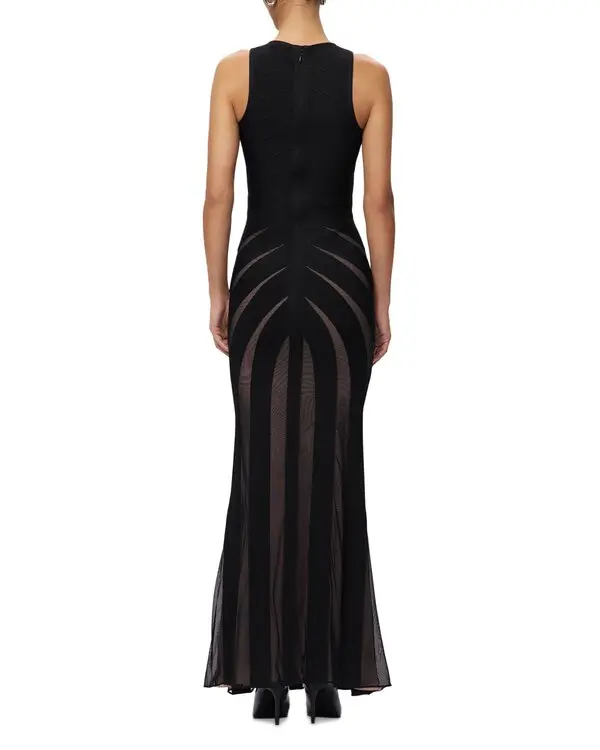 Herve Leger Valia Mermaid Gown