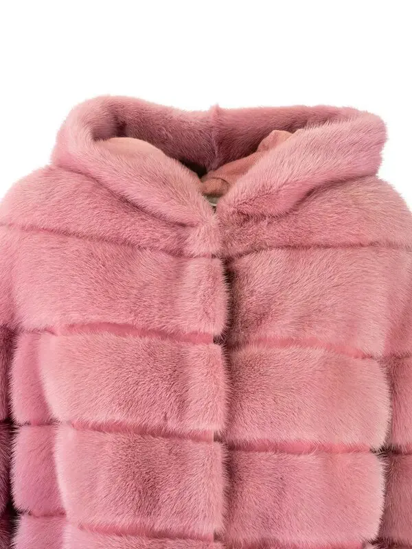 Simonette Ravizza Hooded Panelled Coat