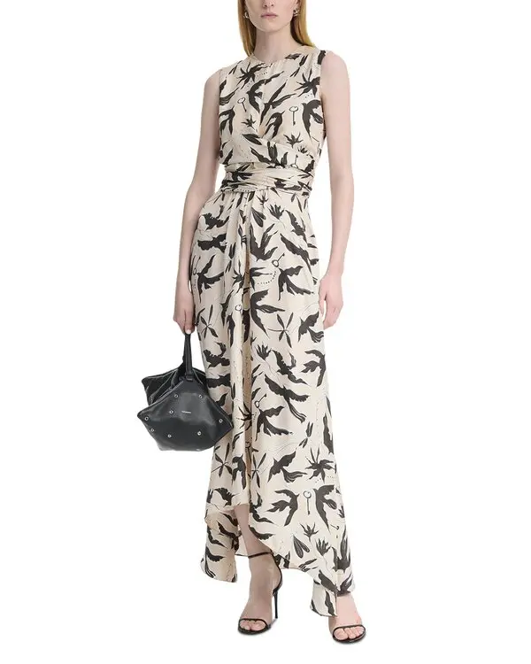 Altuzarra Penny Printed Maxi Dress - Tapioca Bird