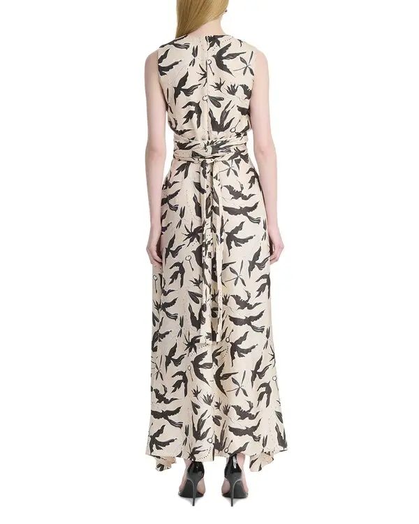 Altuzarra Penny Printed Maxi Dress - Tapioca Bird