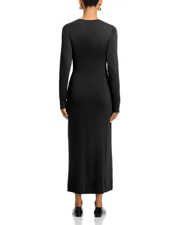 Altuzarra Tingley Dress With Gold-tone Hardware - Black