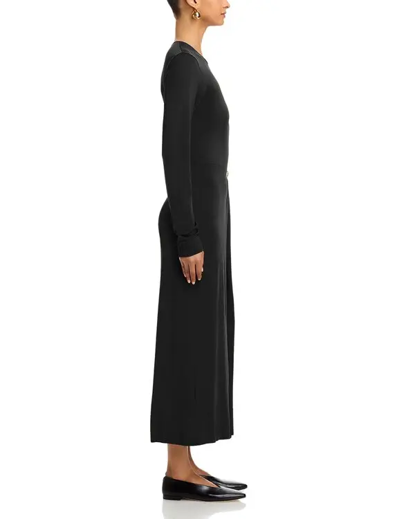 Altuzarra Tingley Dress With Gold-tone Hardware - Black