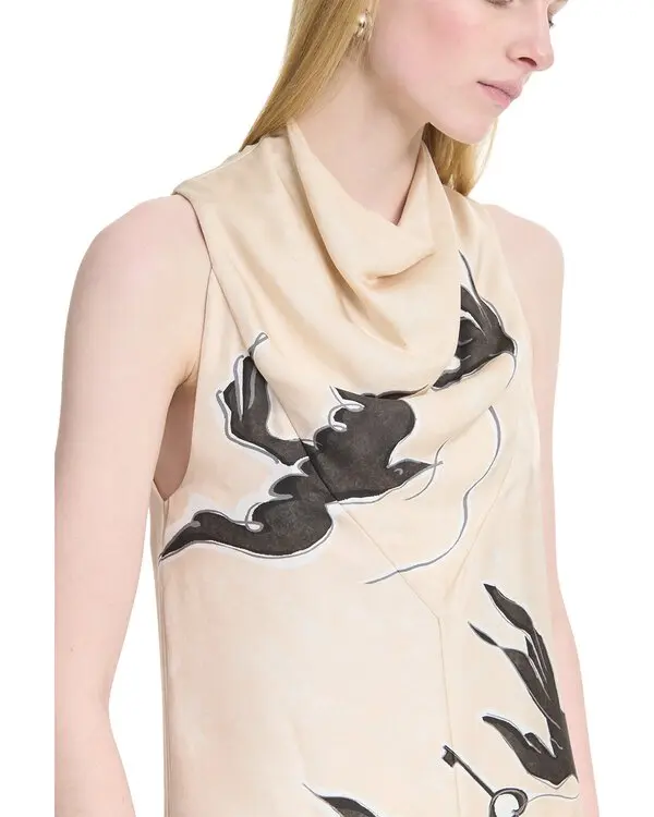 Altuzarra Lucie Silk Maxi Dress With Dragonfly Print