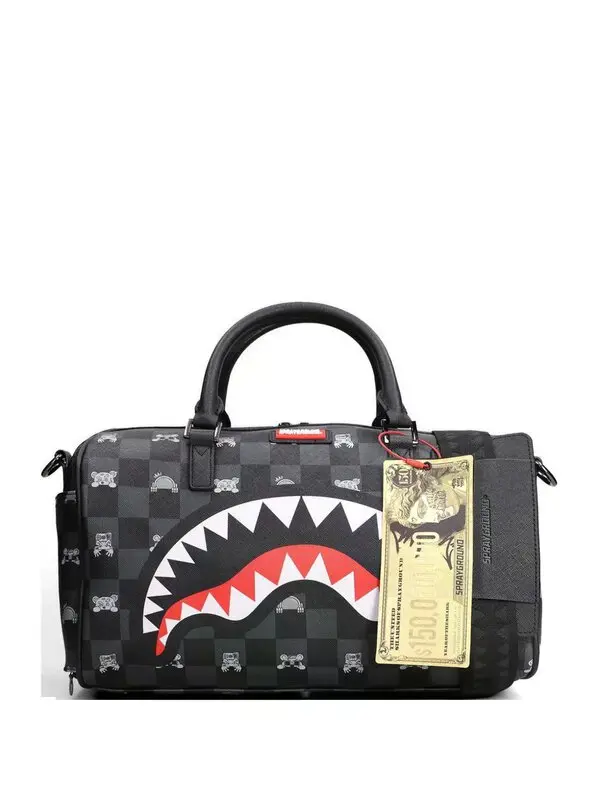 SPRAYGROUND Check Shark Duffle Bag