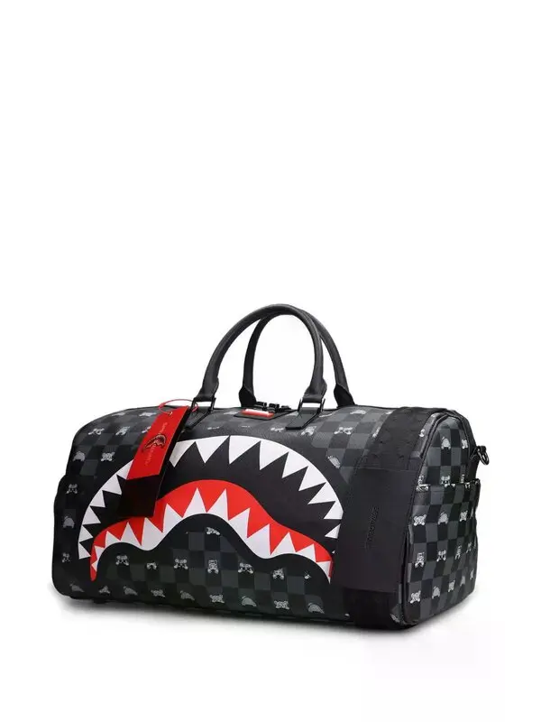 SPRAYGROUND Shark Print Duffle Bag