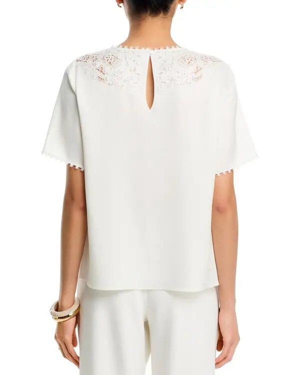 Kobi Halperin Frankie Lace Detail Blouse
