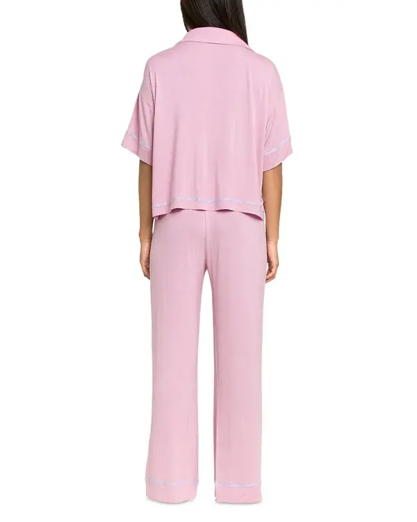Honeydew Intimates Sweet Solstice Shirt & Pants Pajama Set - Iris Bloom