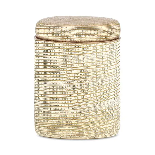 LABRAZEL Woven Canister - Gold