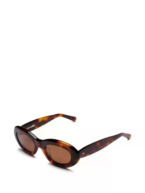 SUN BUDDIES Courtney Oval-frame Sunglasses