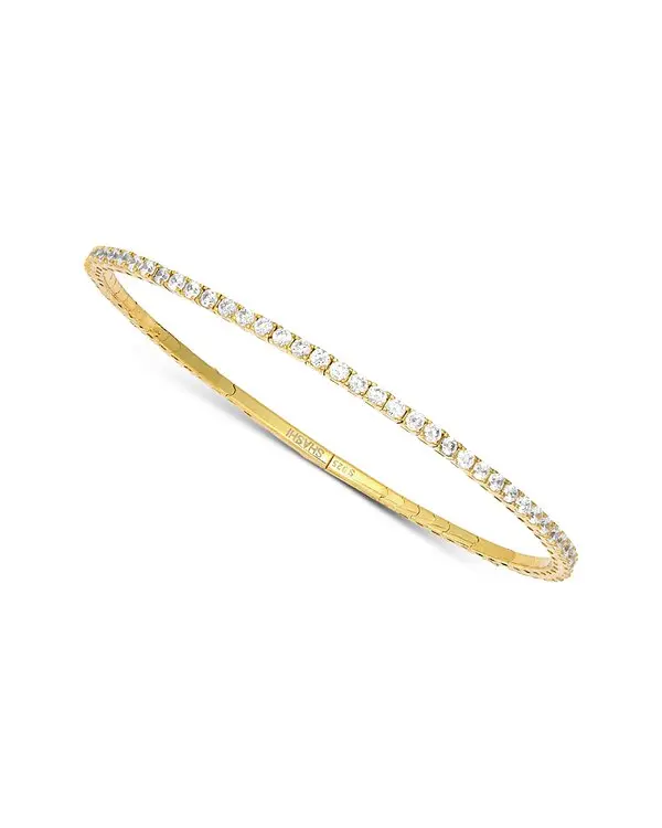 Shashi Bianca Flexi Bangle Bracelet - Gold