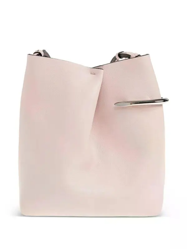 Givenchy Metal-bar Leather Bucket Bag