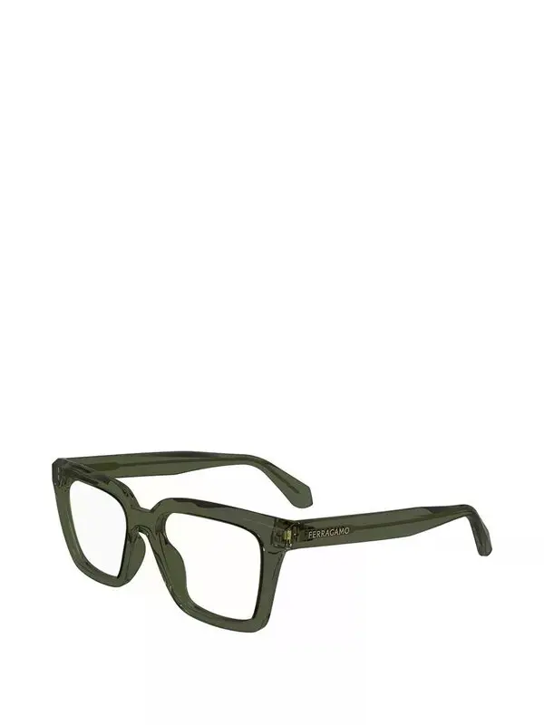 FERRAGAMO Square Frame Glasses
