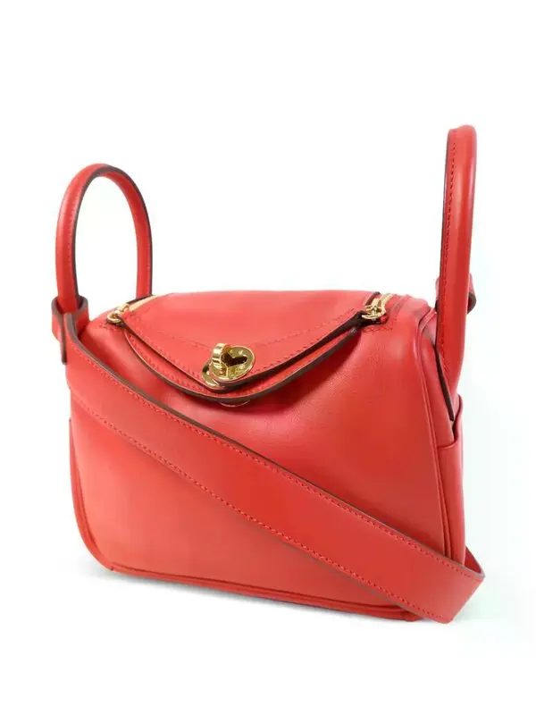 Hermès Mini Lindy Bag - Red