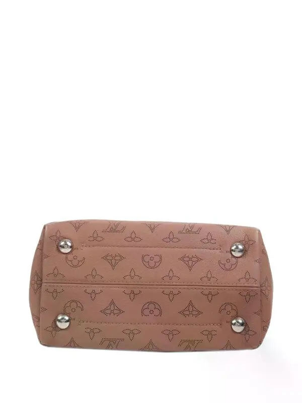 LOUIS VUITTON Monogram Mahina Hina Pm Tote Bag