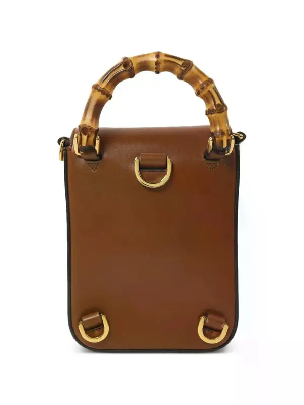 Gucci Gg Bamboo Calfskin Tote Bag