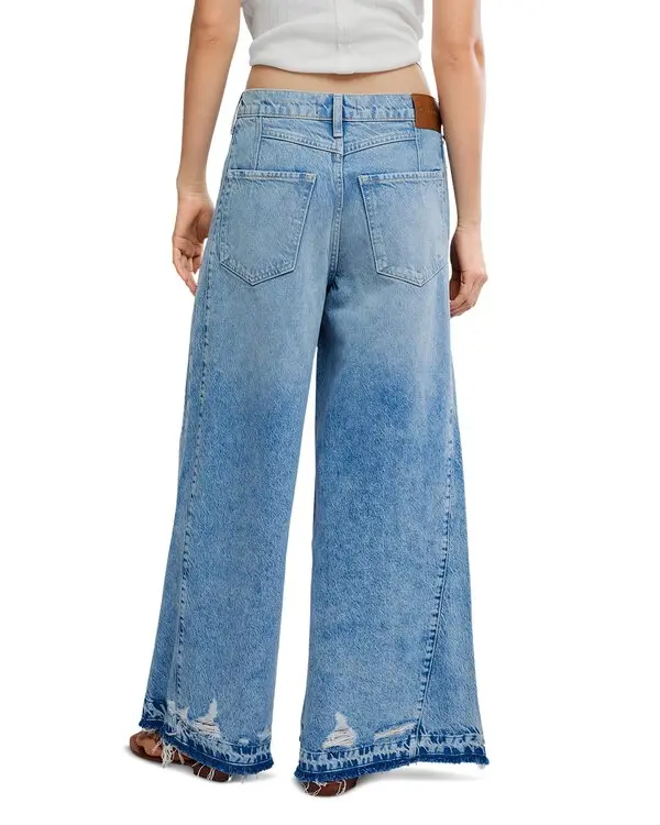 Free People Apollo High Rise Wide Leg Jeans