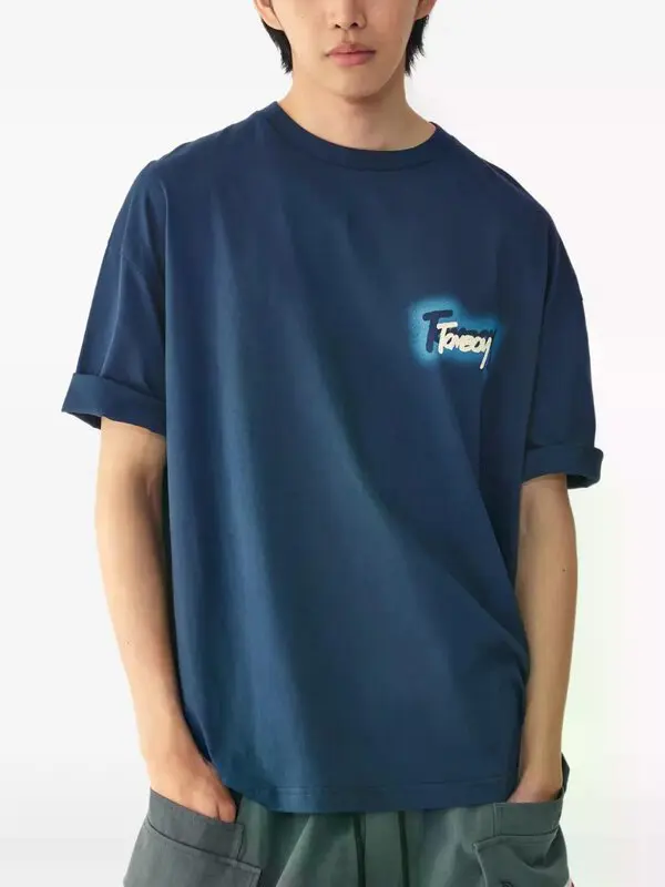 STUDIO TOMBOY Graffiti-logo T-shirt