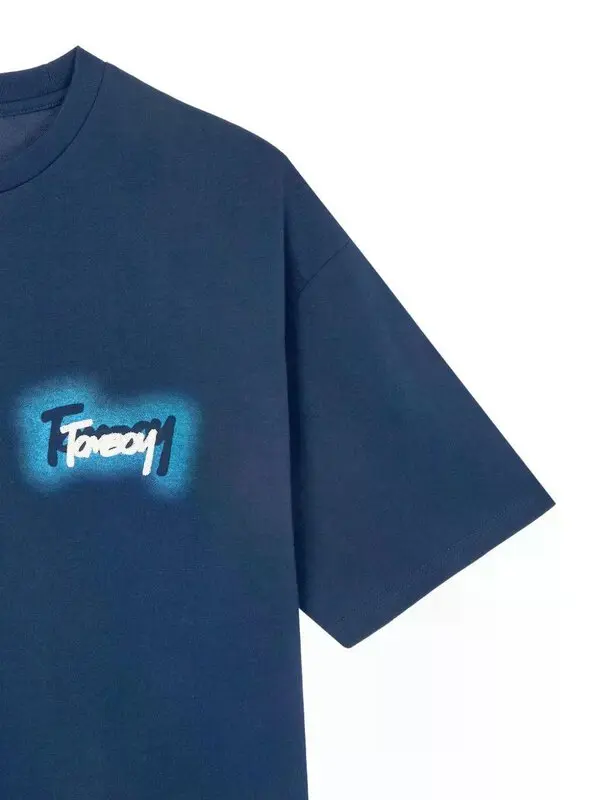 STUDIO TOMBOY Graffiti-logo T-shirt