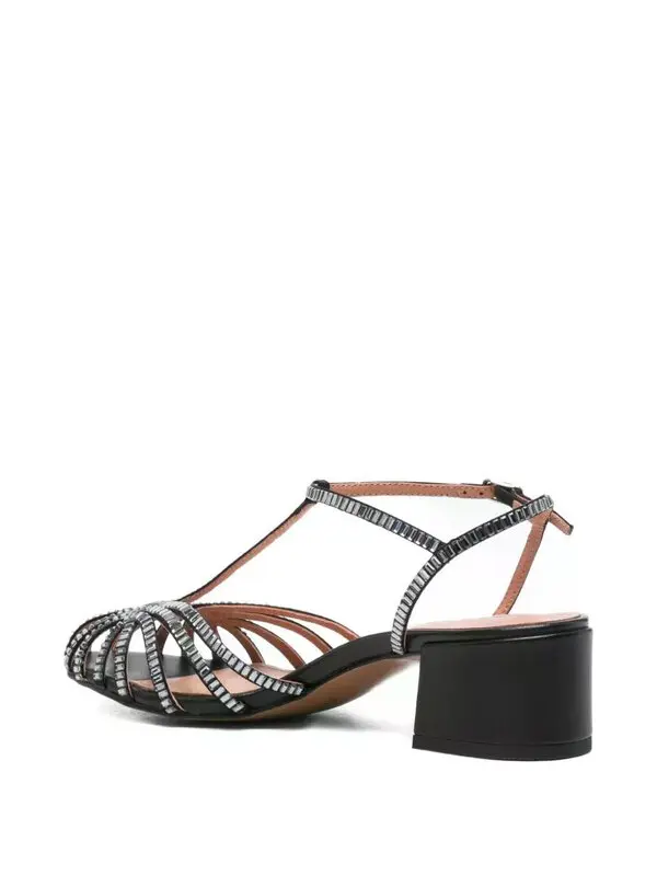 BIBI LOU Serabi Crystal-embellished Cage Sandals