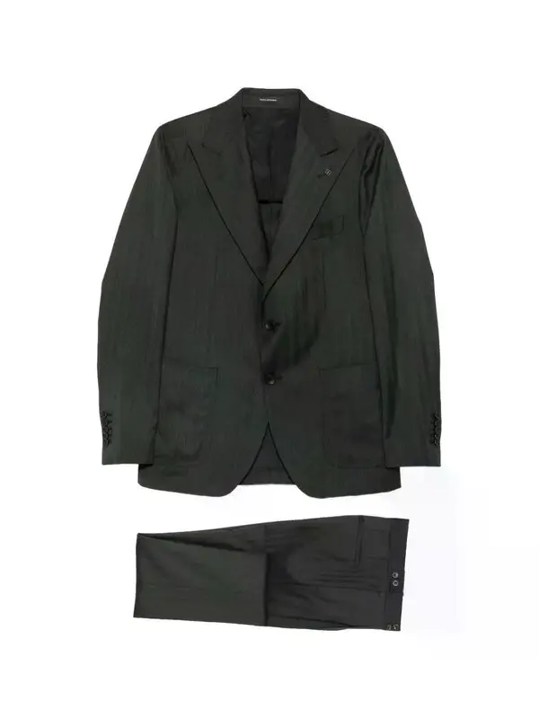 Tagliatore Herringbone Single-breasted Suit