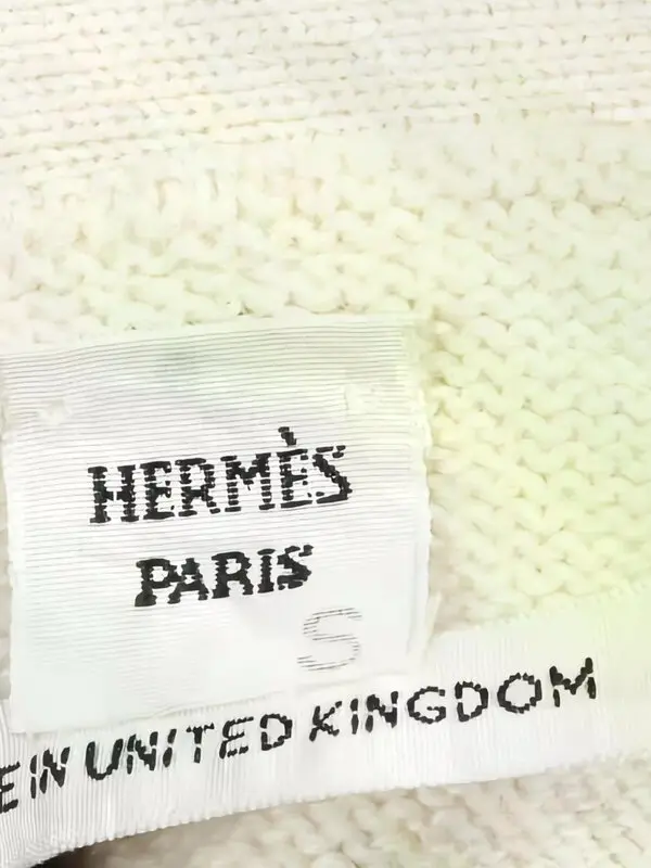 Hermès Buttoned Patch-pocket Cashmere Cardigan
