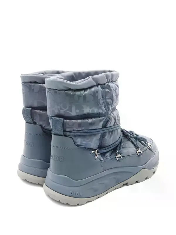 Dior Oblique Lace-up Boots
