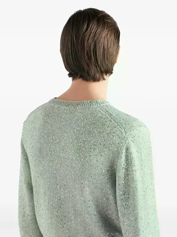 Dolce & Gabbana Crew Neck Long Sleeve Sweater