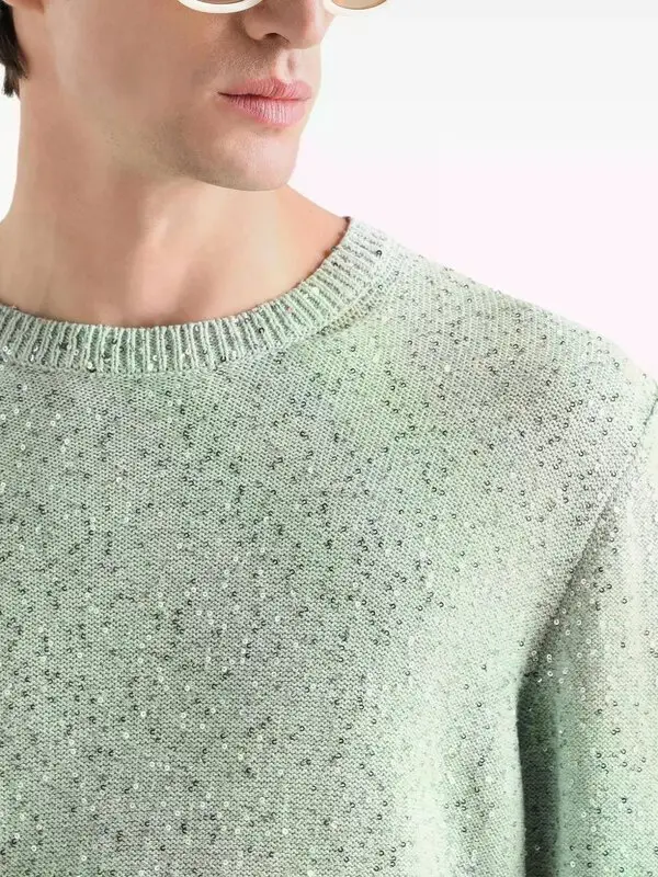 Dolce & Gabbana Crew Neck Long Sleeve Sweater