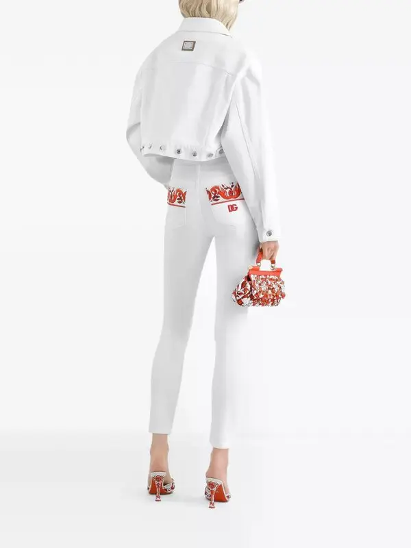 Dolce & Gabbana Studded Denim Jacket