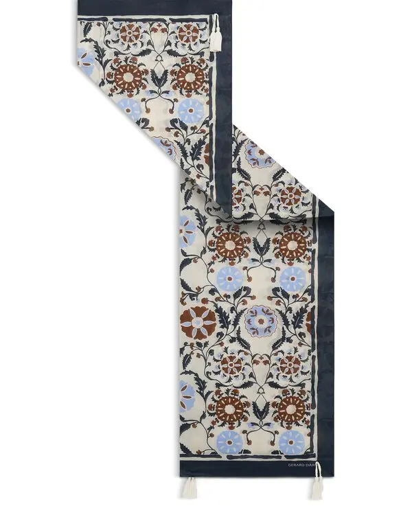 Gerard Darel Dahlia Silk Scarf