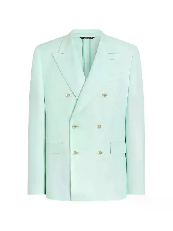 Dolce & Gabbana Sicilia Light Double-breasted Viscose Jacket
